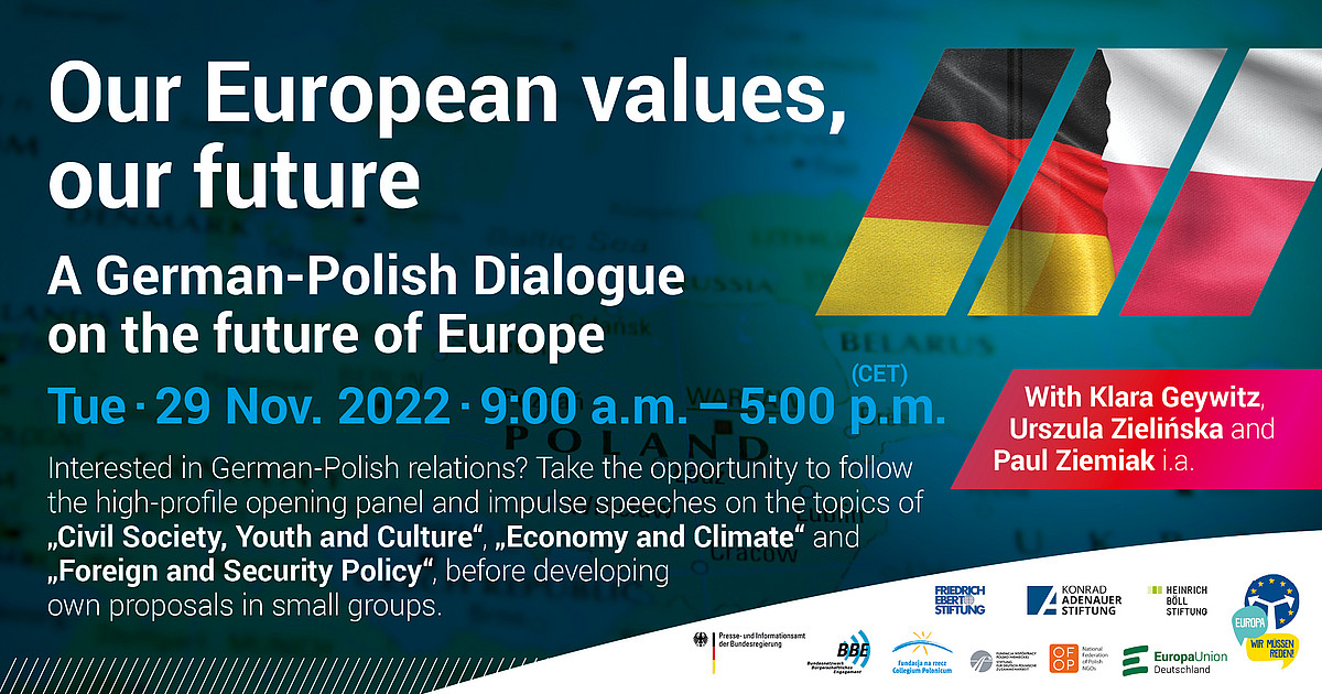 Digitaler deutsch-polnischer Zukunftsdialog „Our European values, our ...